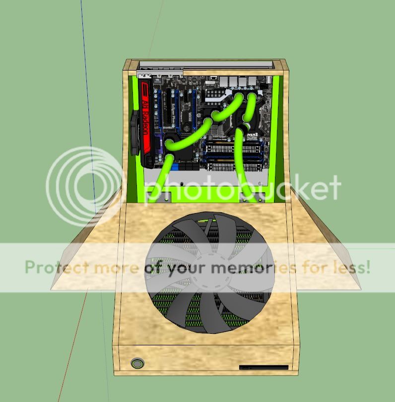 [project] 'DamPyramid' scratch acrylic W/C case | Overclock.net